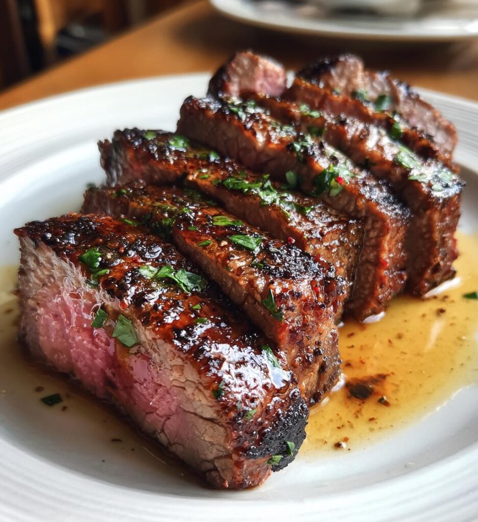 “Juicy Harissa-Marinated Beef Fillet in Just 50 Minutes!” (Note: The ...